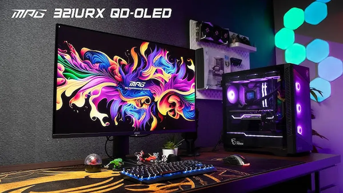 MSI MPG 321URX QD-OLED Gila! Auto Rasa Next-Gen Bro!