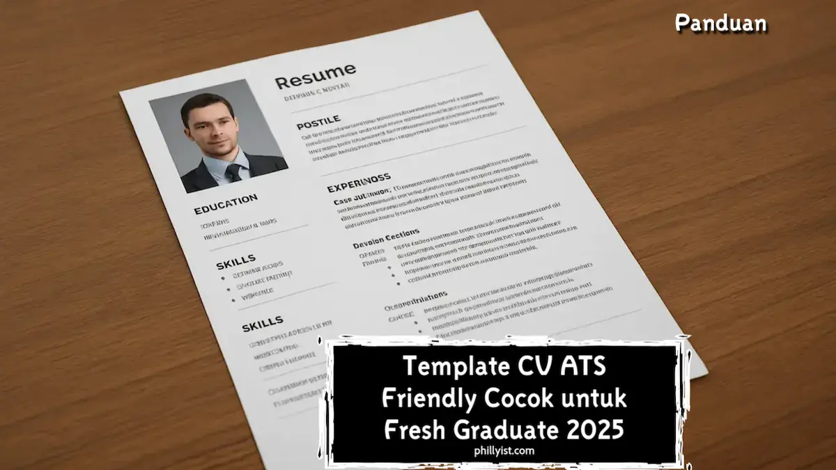 Template CV ATS Friendly Cocok untuk Fresh Graduate 2025